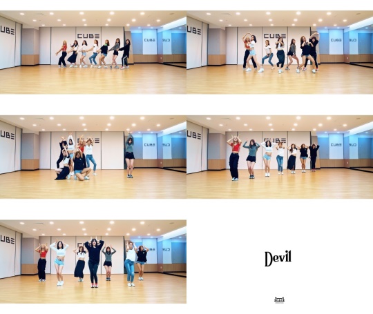CLC, 'Devil' 안무 연습 영상 공개 '중독성甲 파워풀 퍼포먼스' - 헤럴드뮤즈 (Herald Muse)