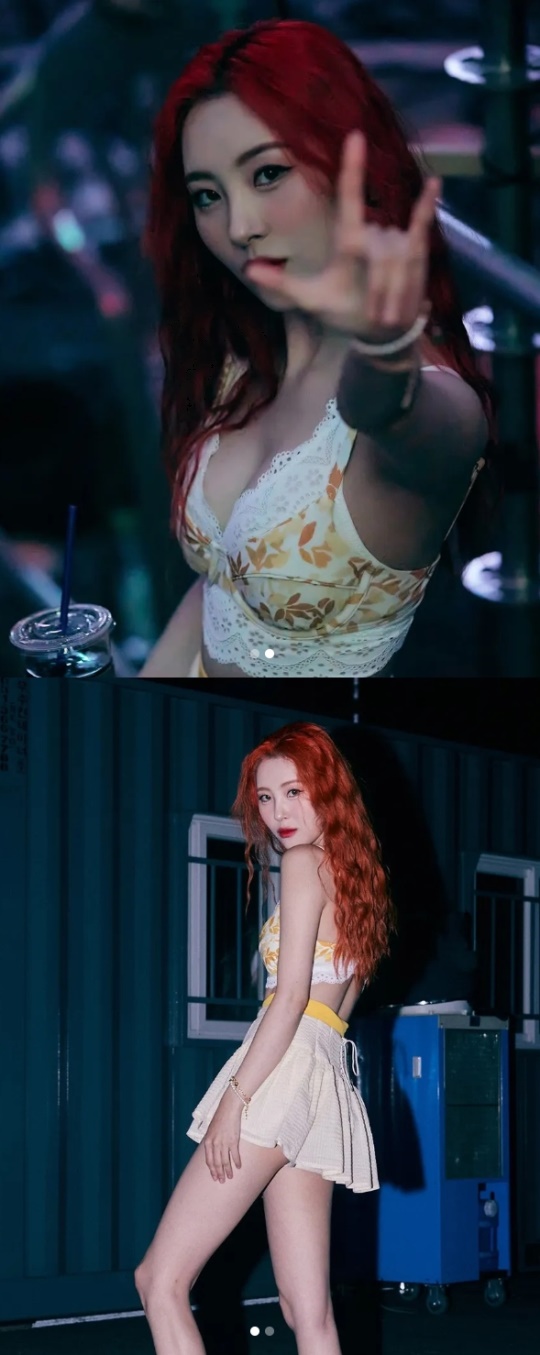 선미, 브라톱 입은 극강의 슬렌더..45.6kg라 진짜 말랐네 - 헤럴드 POP