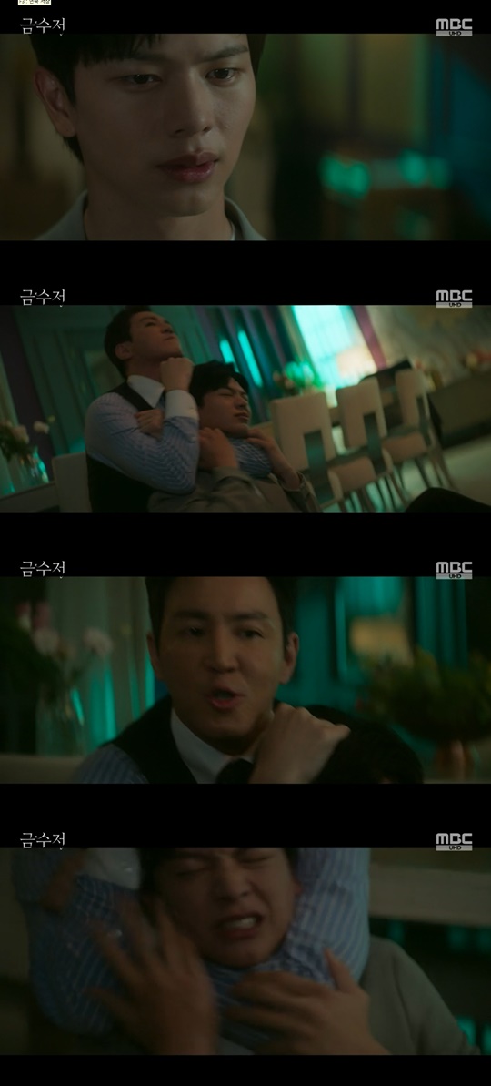 최원영, 육성재 목 졸라 "손에 피 묻히며 살던 대로 살 거야" 섬뜩 (금수저) - 헤럴드 POP